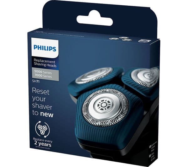 PHILIPS SH50/50 Wet & Dry Shaver Head Replacements - Black | A1 Tech Deals