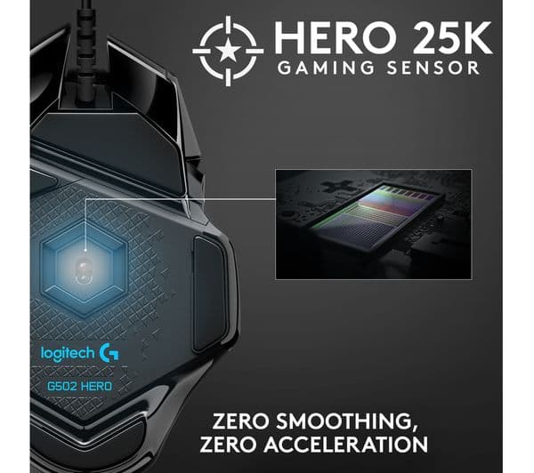 Logitech G502 Hero Gaming Mouse | A1 Tech Deals